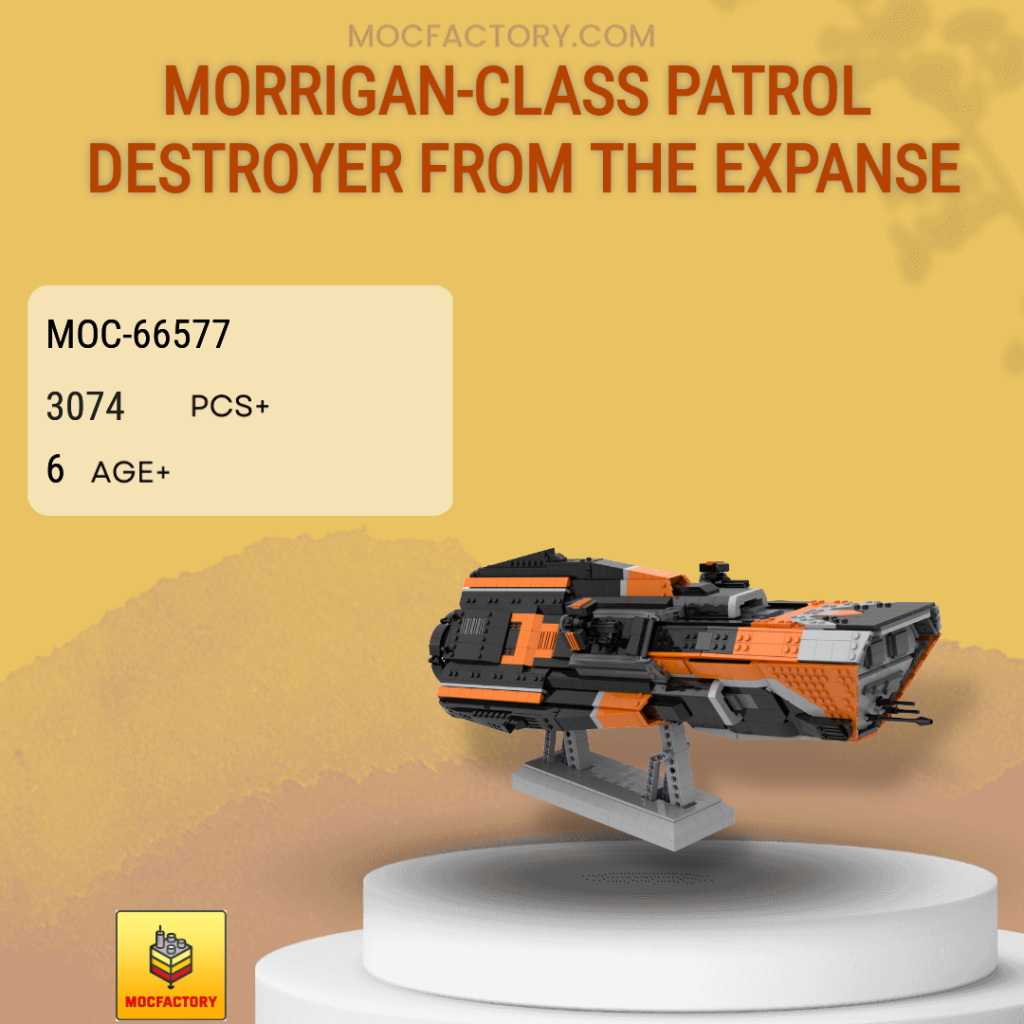 MOC Factory 66577 Morrigan-class Patrol Destroyer from The Expanse ...